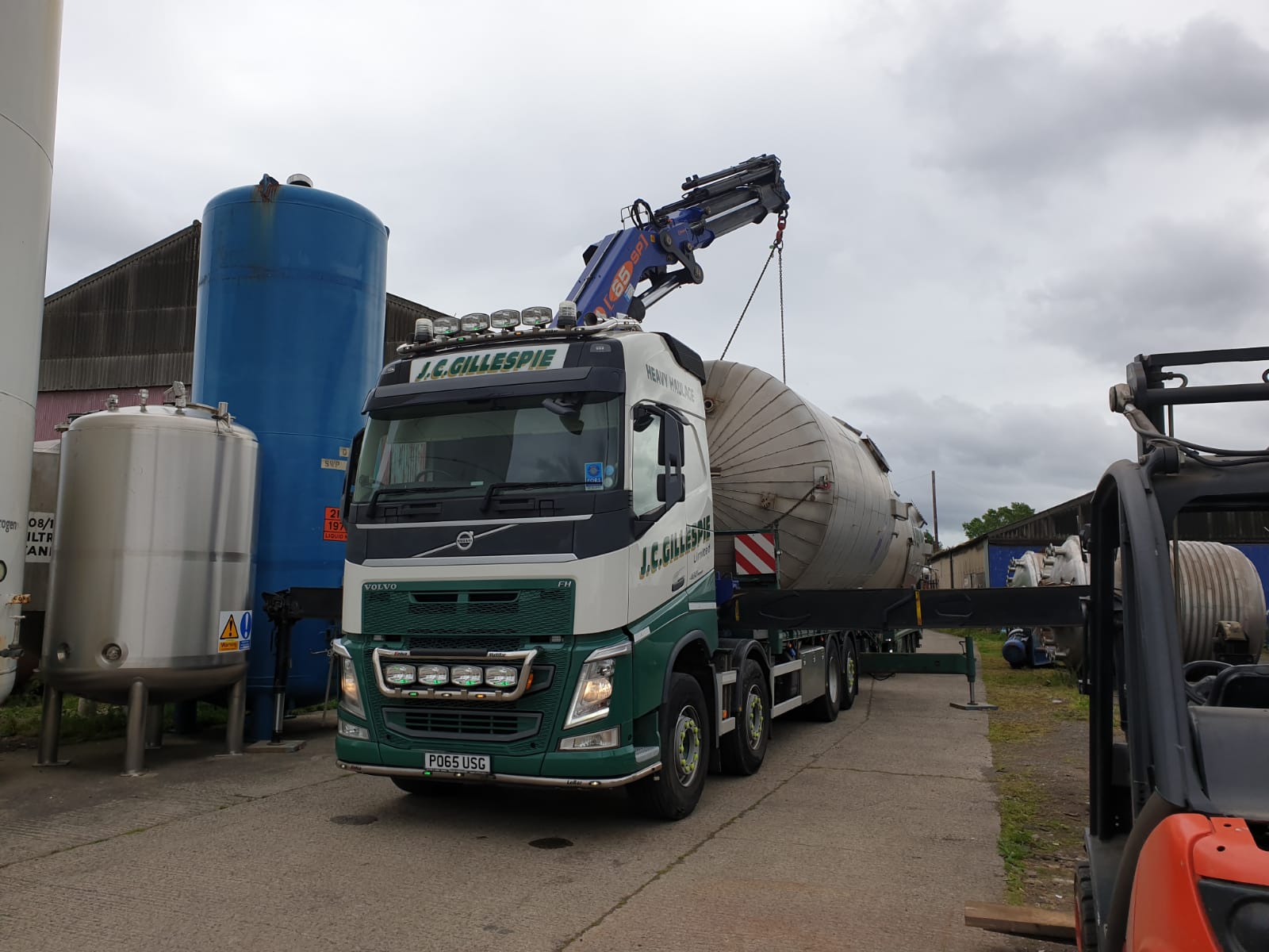 Lorry Mounted Crane Vehicles - J C Gillespie - From Us To You